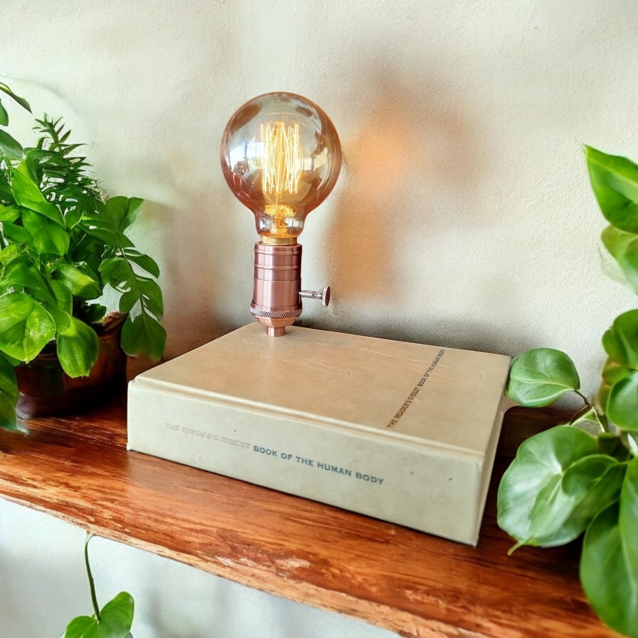 Vintage Book Lamp - DoubleTelectrics